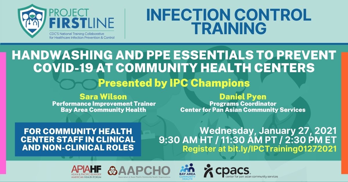 "Handwashing and PPE Essentials to Prevent COVID-19 at Community Health ...